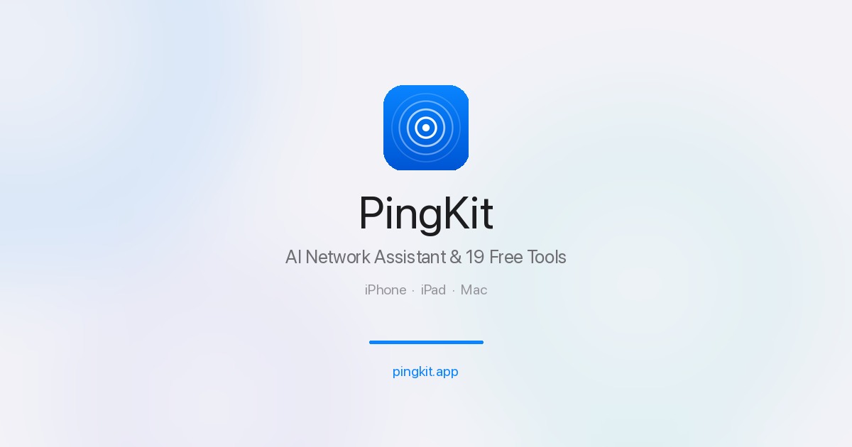 The 10 Best Network Tools for iPhone in 2026 - PingKit Blog